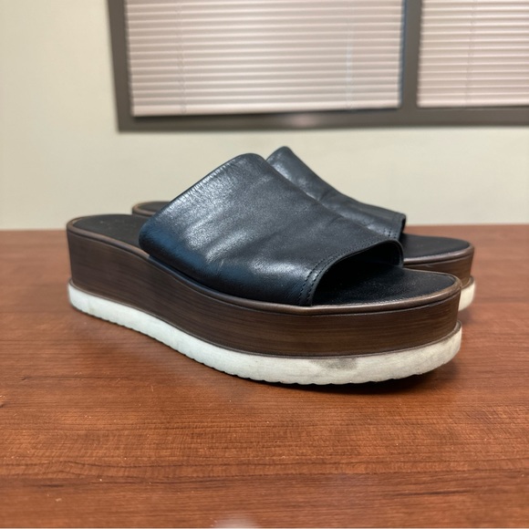 Matisse | Shoes | Matisse Platform Wedge Sandals Womens 9 Leather Made ...